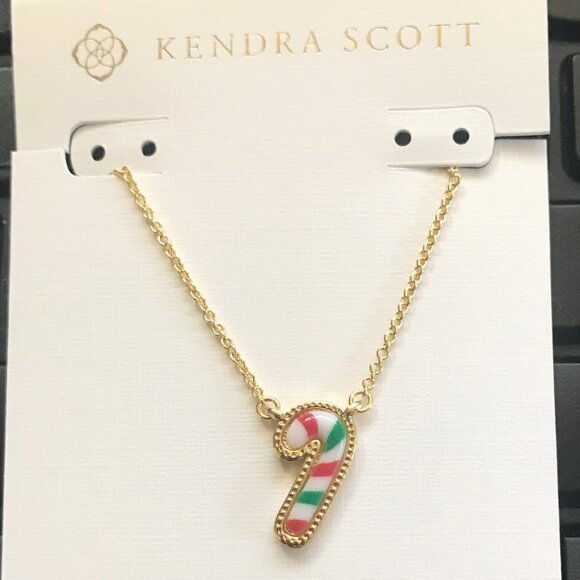 Kendra Scott | Jewelry | Kendra Scott Candy Cane Pendant Necklace ...